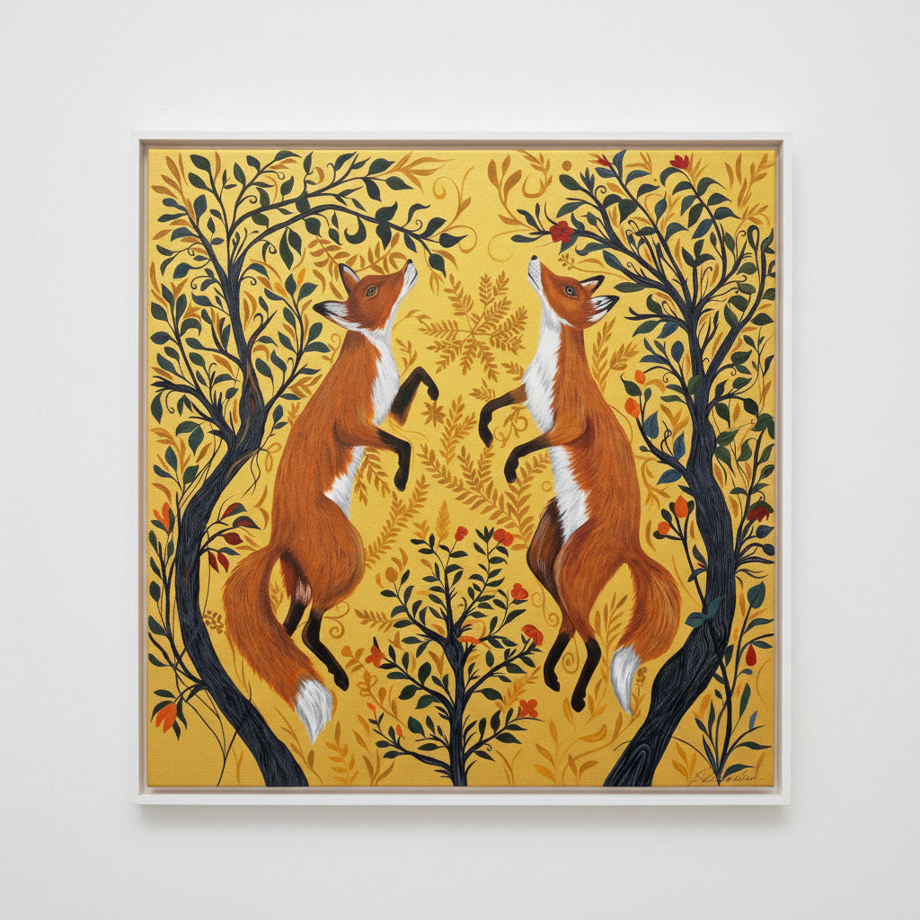 Kelly Stevens McLaughlan - Skyward Foxes (2026) | The Torrance Gallery
